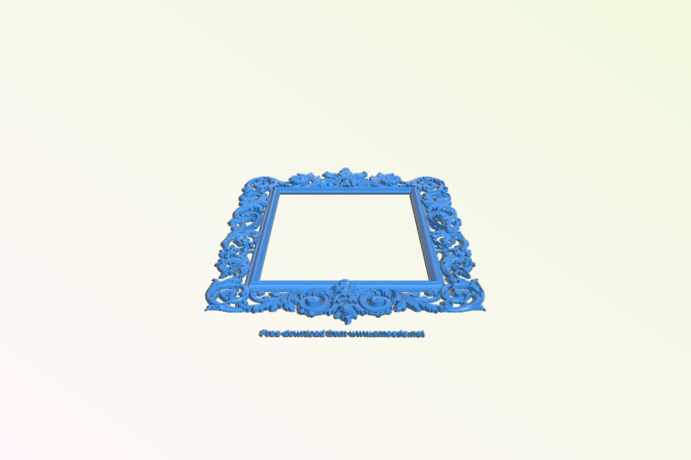 Picture frame or mirror | Files to download and to 3D print for free - 3DPEA