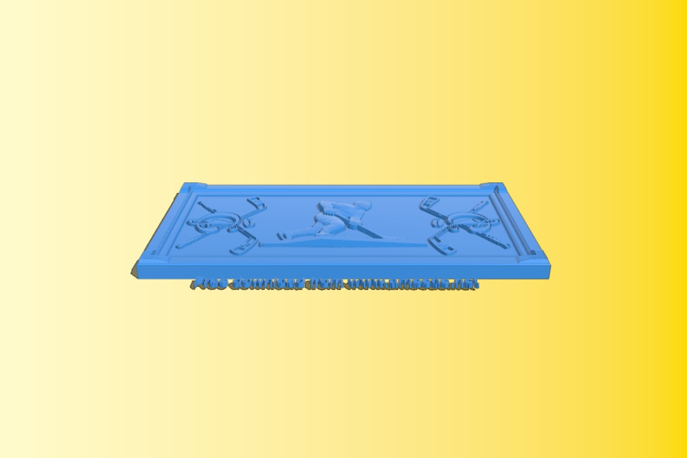 Backgammon pattern | Files to download and to 3D print for free - 3DPEA