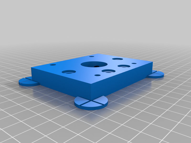 Openbuilds c-Beam Nema 23 motor mount and end mount - 3dstl