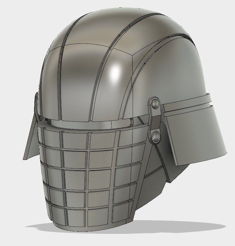 Grenade Face - Vicrul, Knight of Ren - 3DPEA