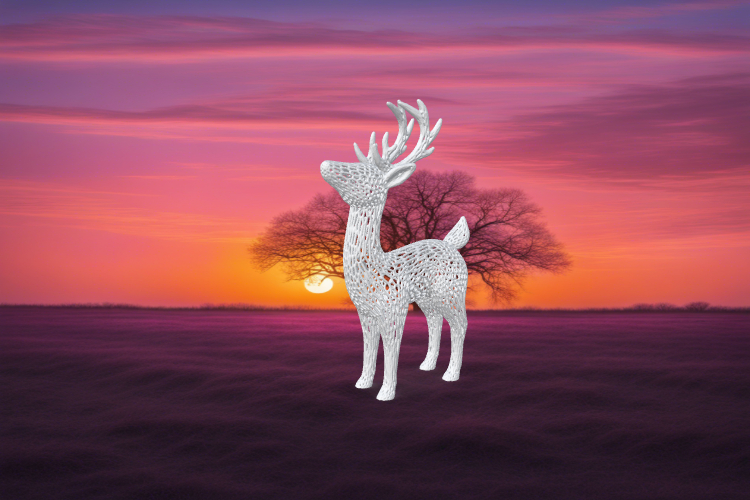3d printed deer - 3dstl