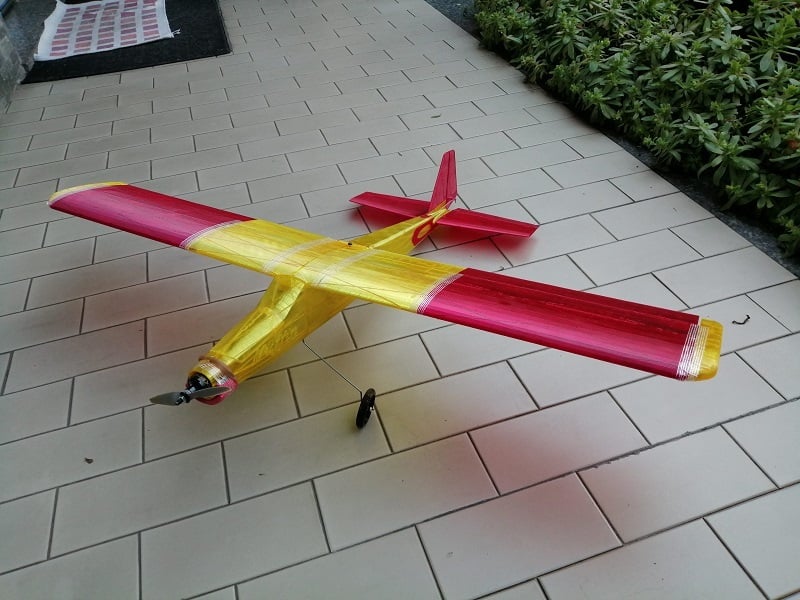 Muffin full 3D printed RC airplane - 3DPEA