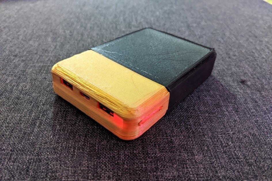 Power Bank for IP5328P with 18650 cells | Files to download and to 3D ...