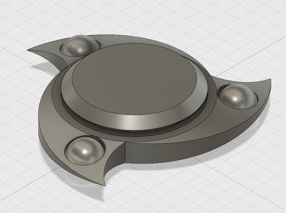 Sharp Fidget Spinner - 3DPEA