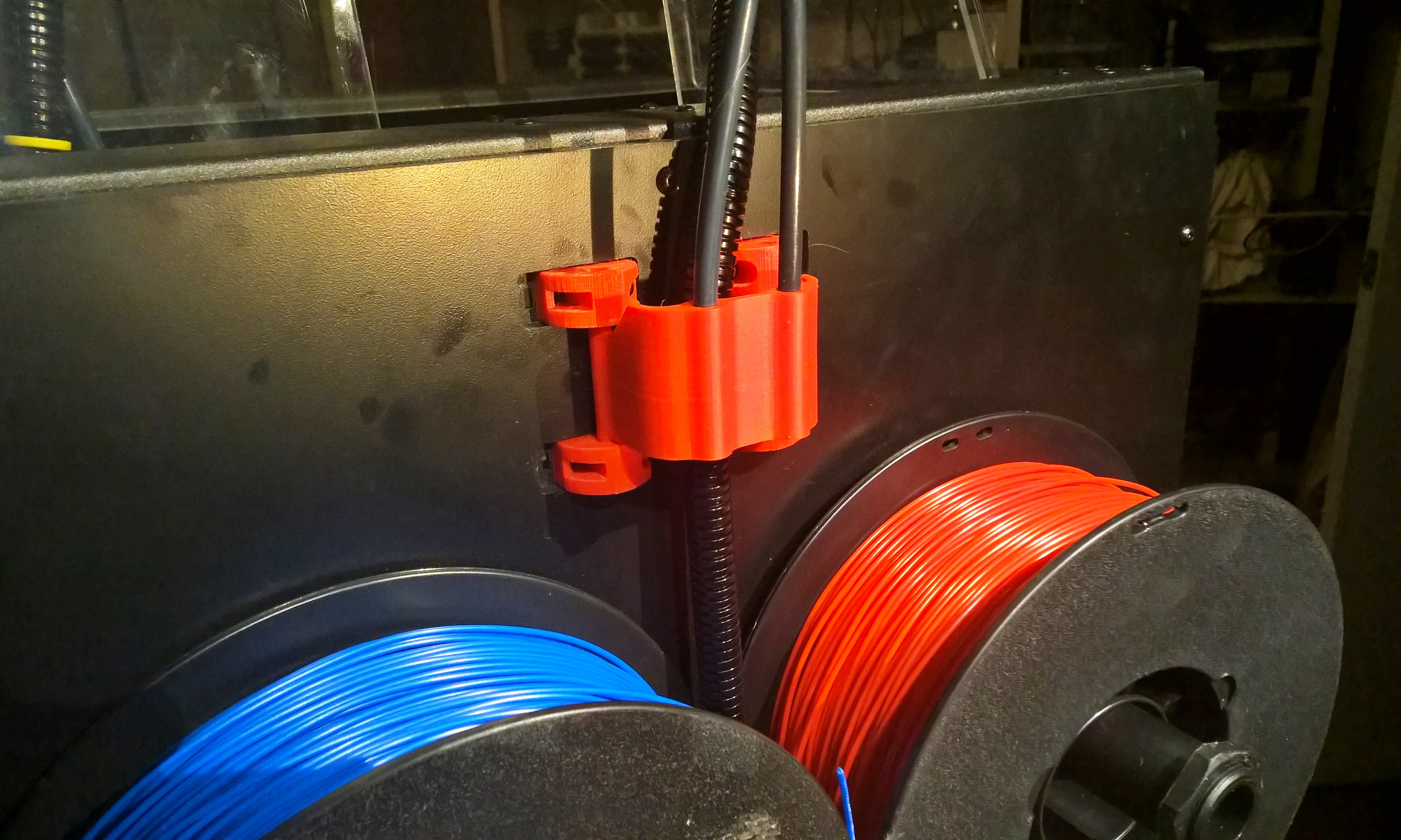 FlashForge filament tube holder assembly - 3DPEA