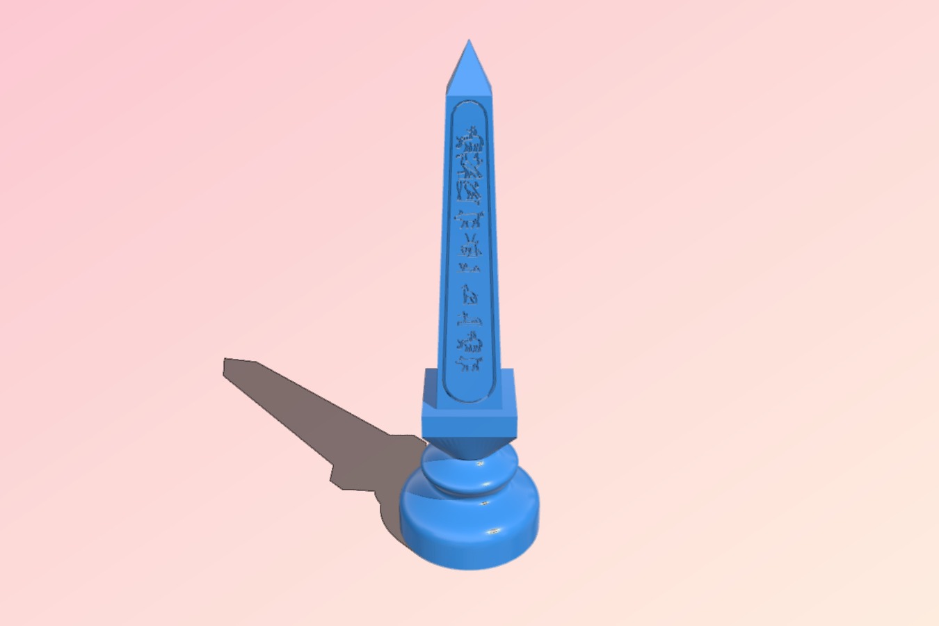 Remixed rook of complete Egypt chess set by runsys | Files to download ...