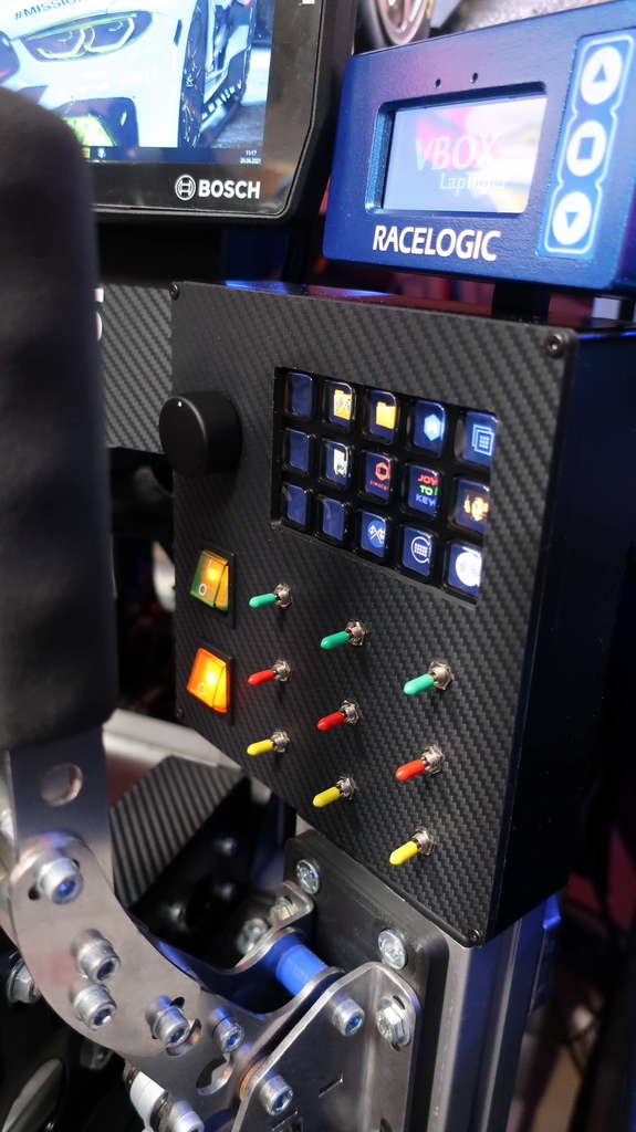 Button Box - Stream Deck Medium - toggle switches - power on_off - 3DPEA