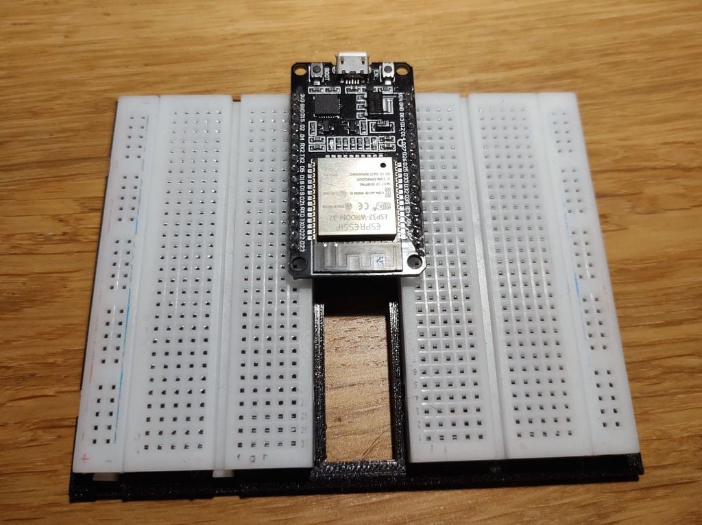 Esp32 Breadboard Holder Files To Download And To 3d Print For Free