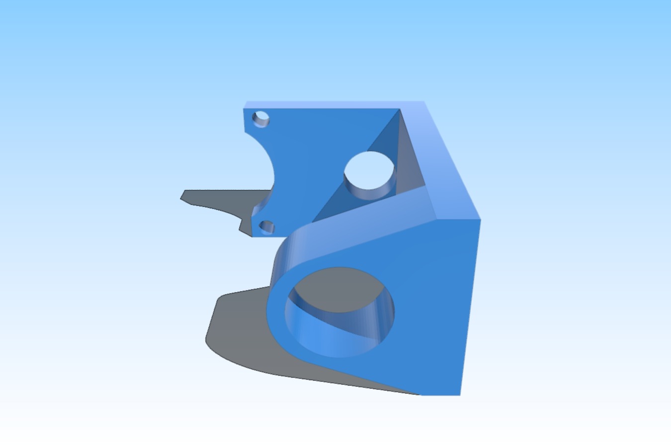 Bracket for LJ12A3-4-Z_BX inductive proximity sensor | Files to ...
