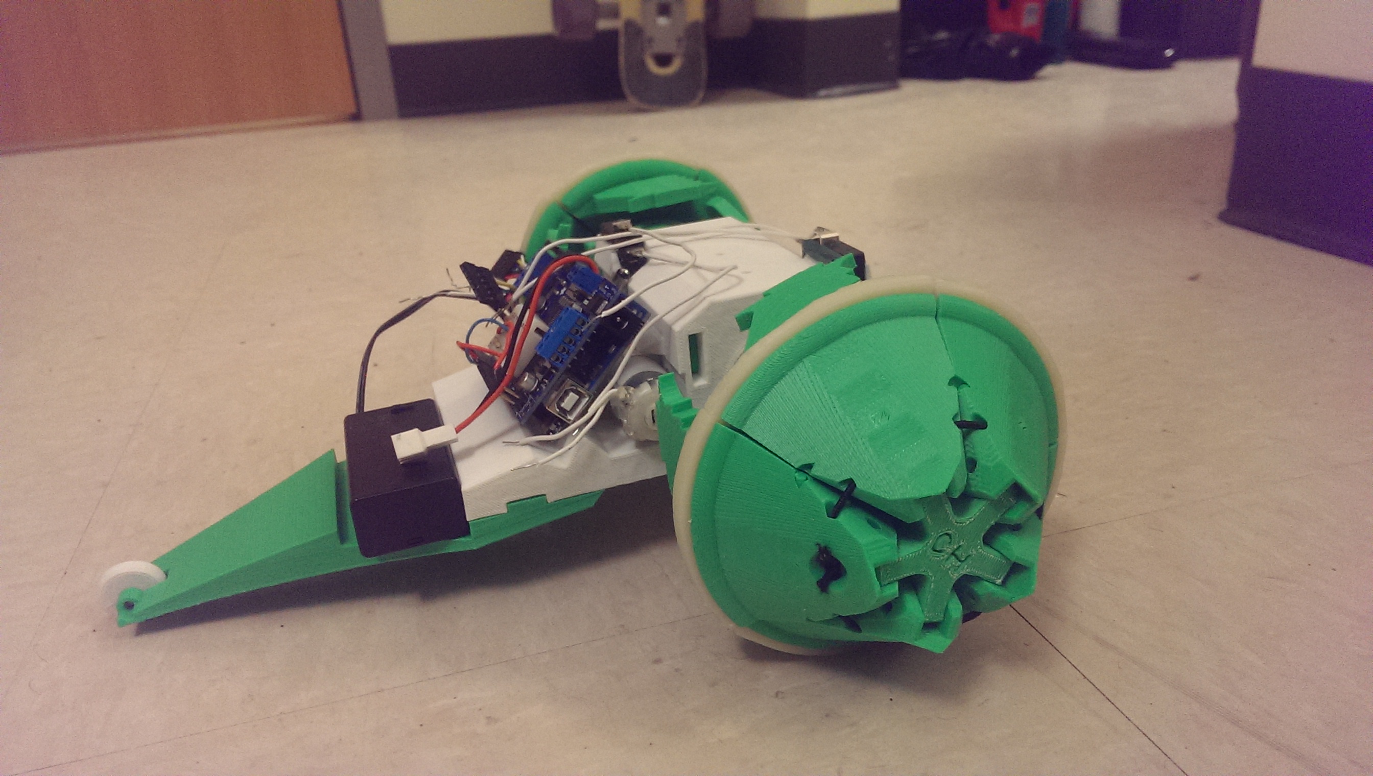 Transforming Wheel Robot | Files to download and to 3D print for free ...