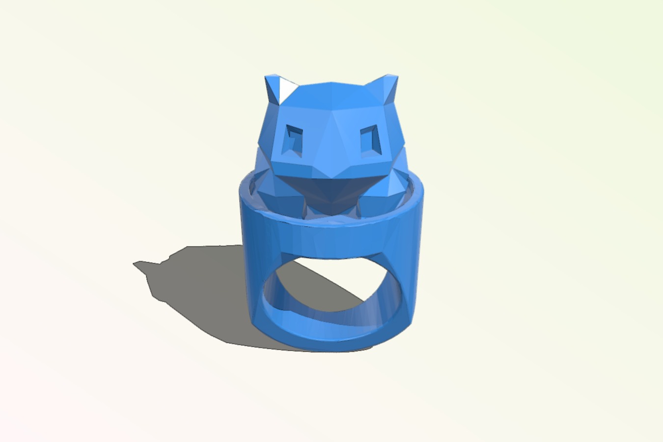 Bulbasaur Planter Ring - 3DPEA