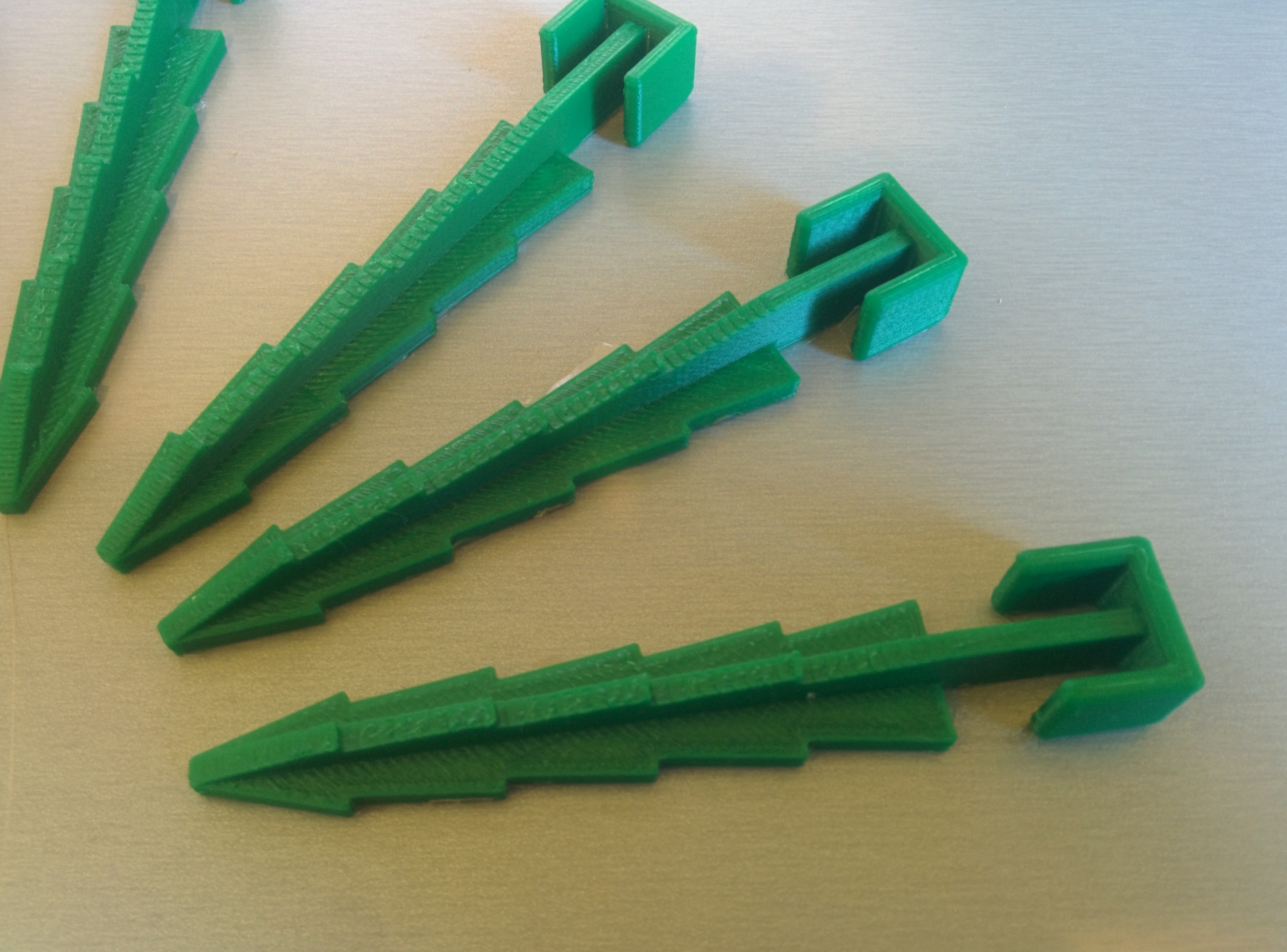 Robot mower wire peg - 3DPEA