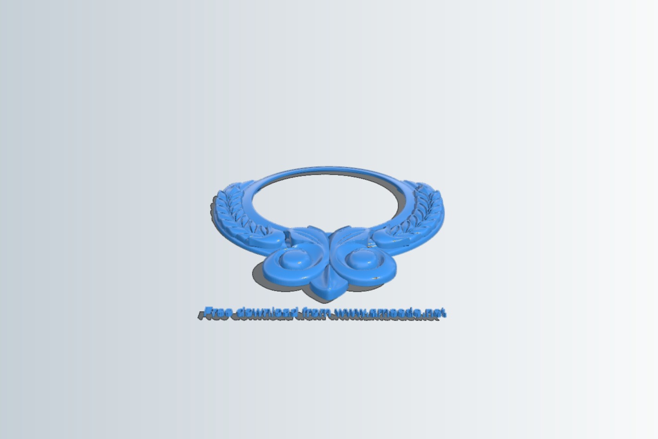 Mirror frame pattern | Files to download and to 3D print for free - 3DPEA