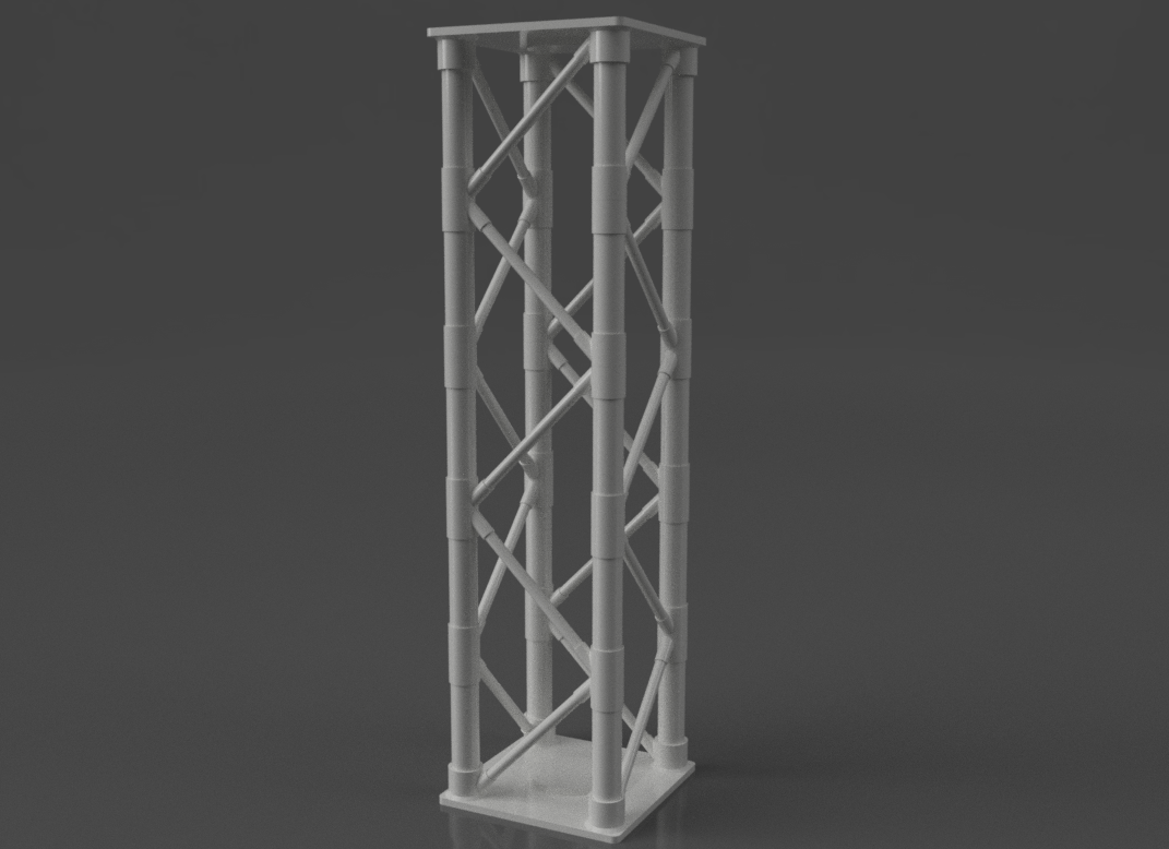 PVC Stage truss | Files to download and to 3D print for free - 3DPEA