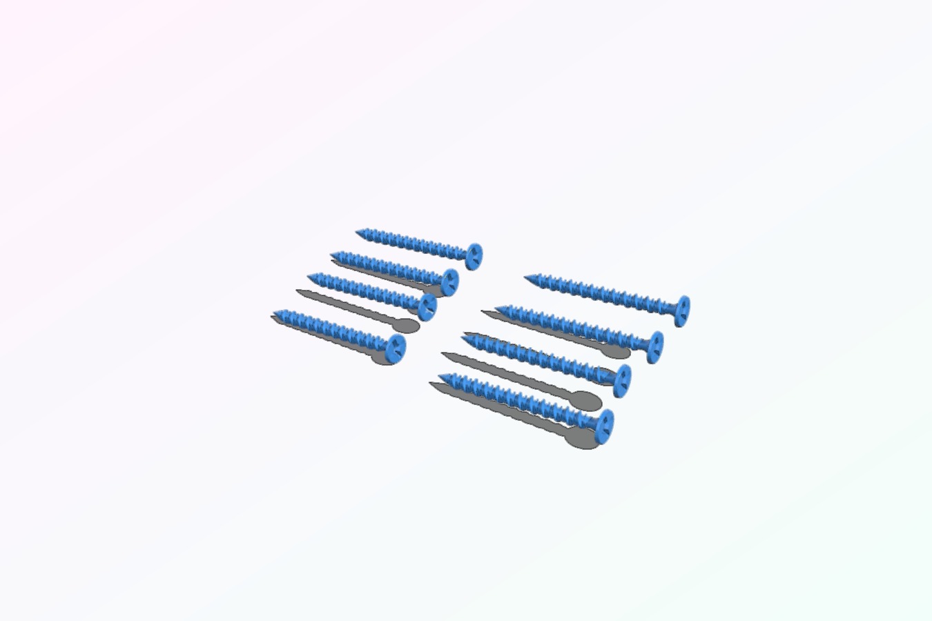 Dry wall screw | Files to download and to 3D print for free - 3DPEA