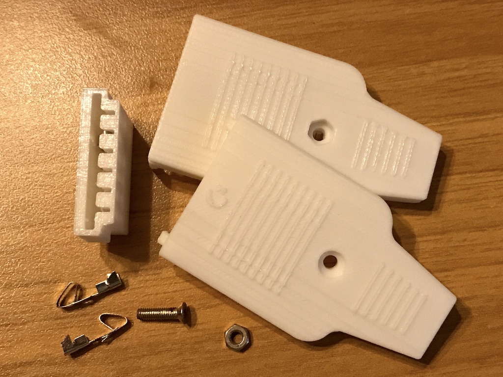 Commodore 64 Datassette plug - 3DPEA