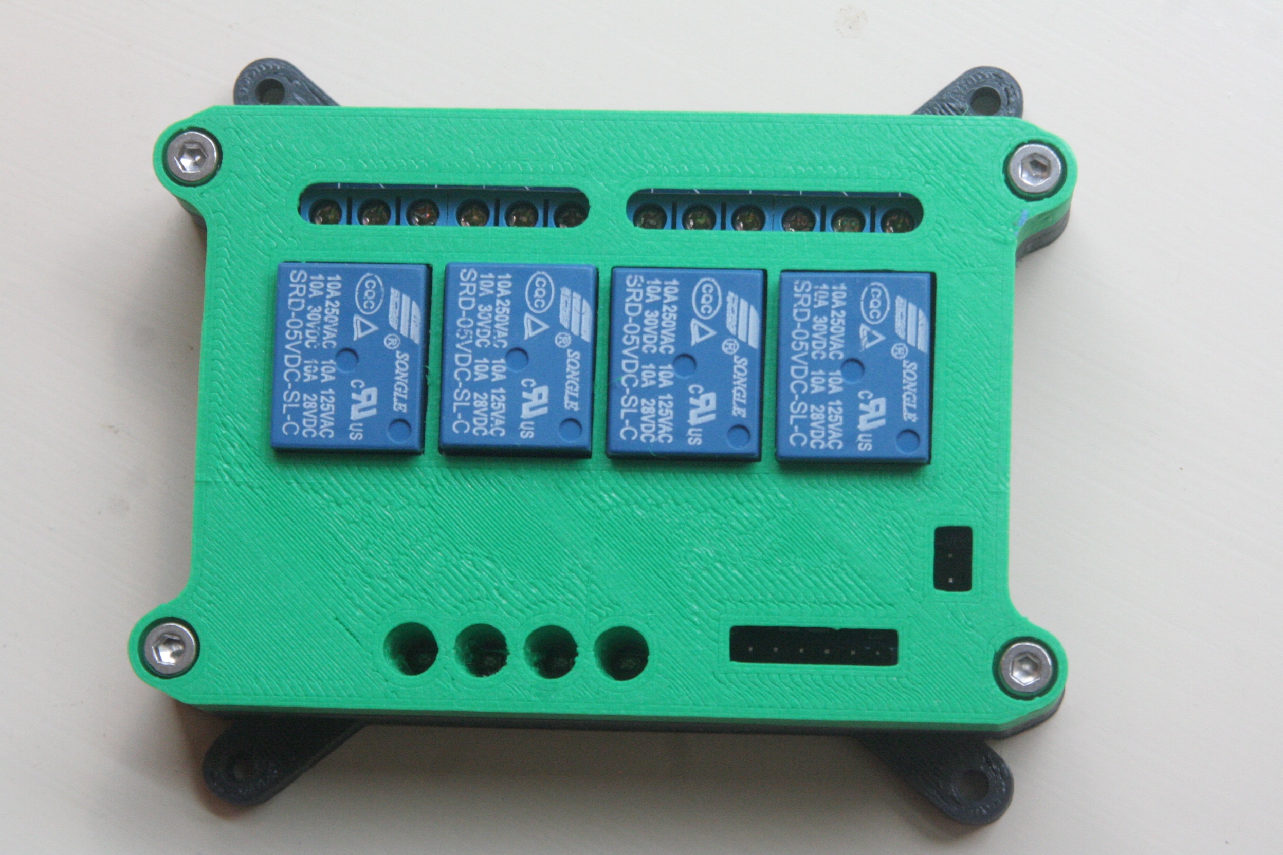 4-Channel Relay Module Case - 3DPEA