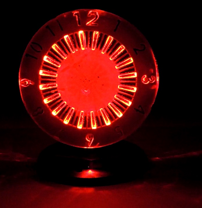 EPOXY RESIN LED CLOCK | Files to download and to 3D print for free - 3DPEA