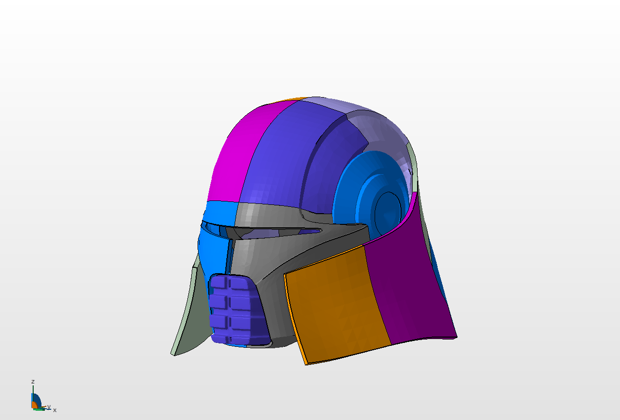Star Wars Lord Starkiller helmet - 3dstl