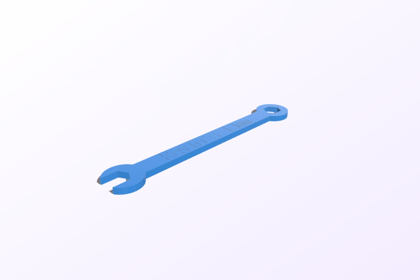 My Customized Wrench - 3DPEA