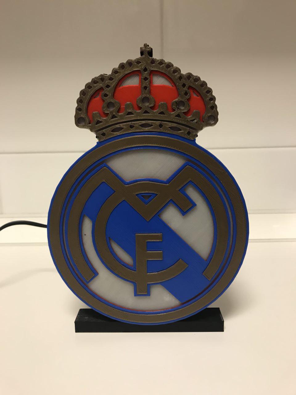 Real Madrid Lamp - 3DPEA