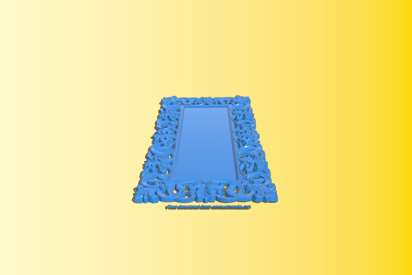 Picture frame or mirror | Files to download and to 3D print for free - 3DPEA