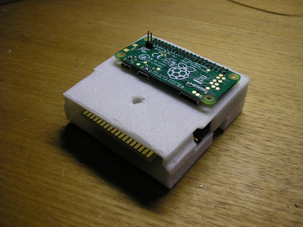 PiTrex Cartridge Case (Vectrex to Raspberry Pi interface) - 3DPEA