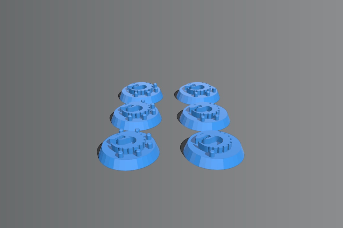 Space Bugs 40k objective markers - 3dstl