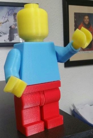 Lego Man Figure - 3DPEA
