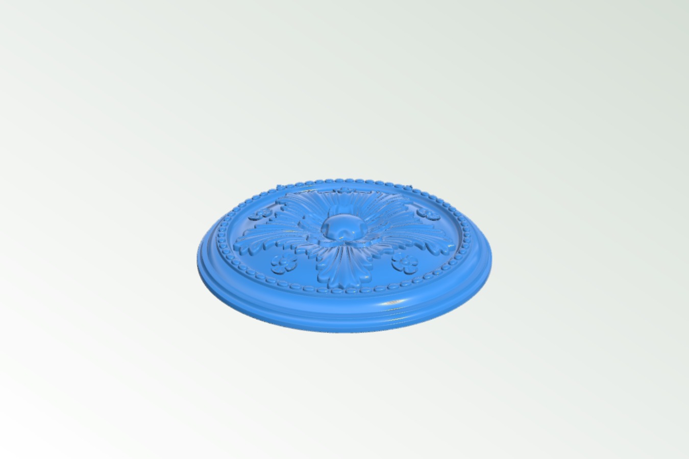Circular disk pattern | Files to download and to 3D print for free - 3DPEA