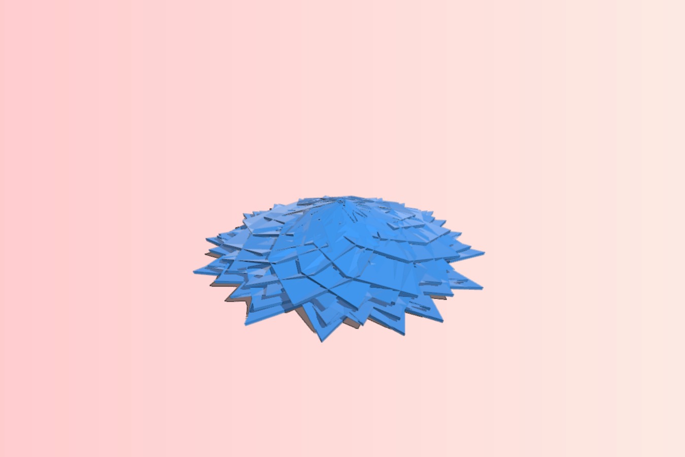 Spikey Flower | Files to download and to 3D print for free - 3DPEA