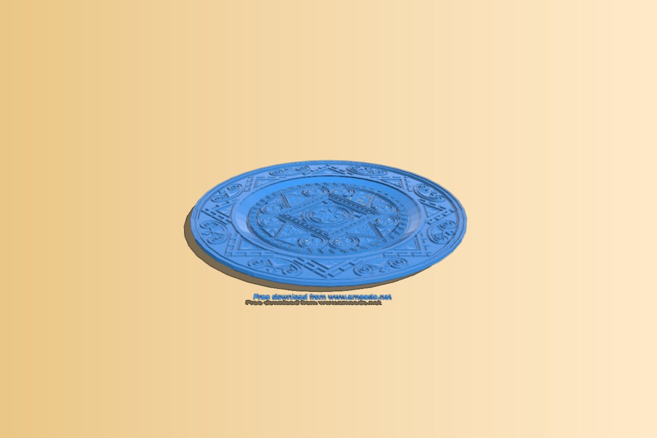 Round pattern | Files to download and to 3D print for free - 3DPEA