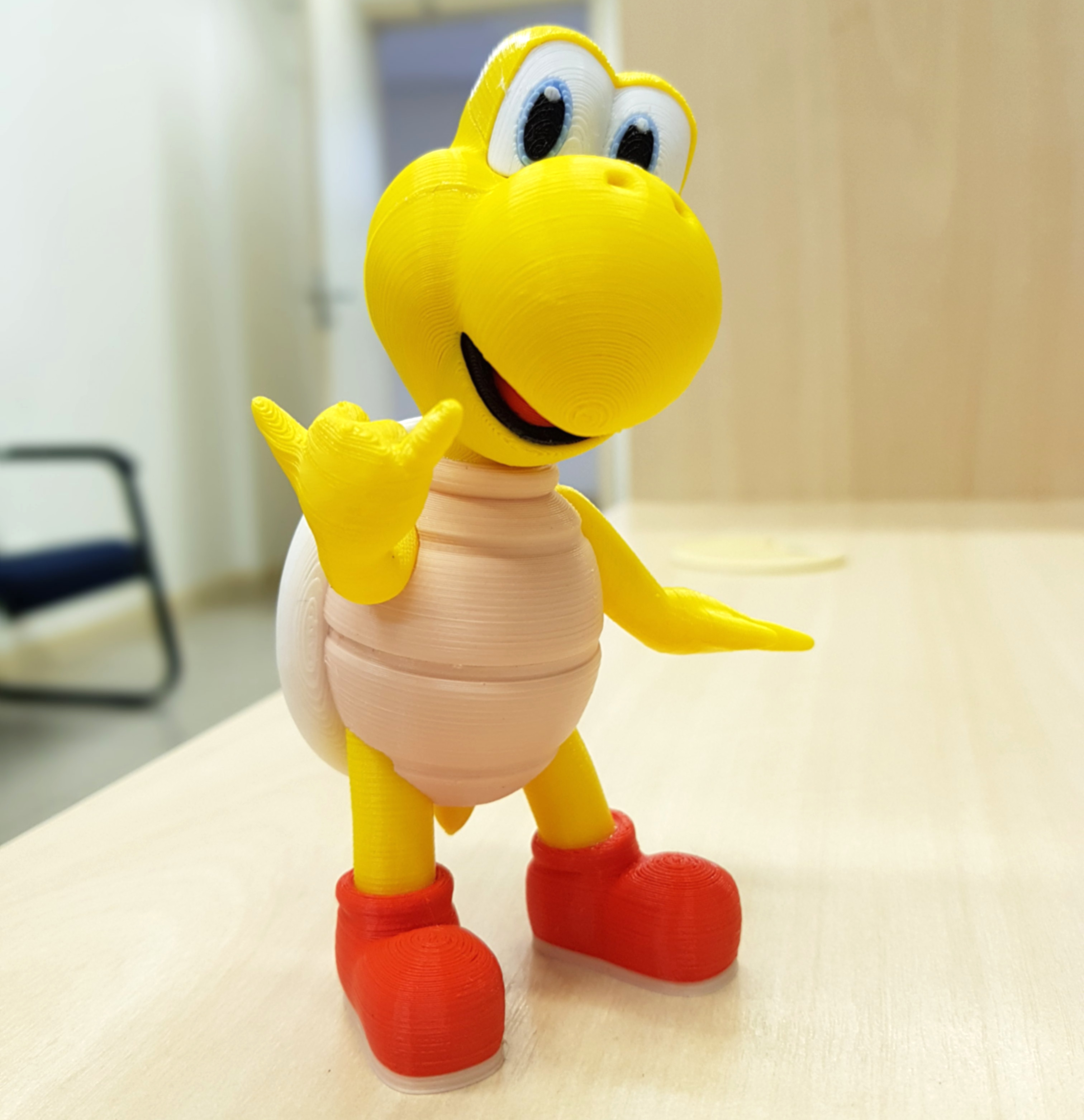 Koopa troopa red from Mario games - 3dstl