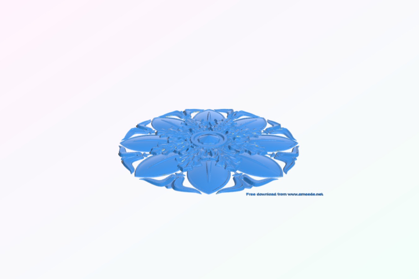 Pattern Flower | Files to download and to 3D print for free - 3DPEA