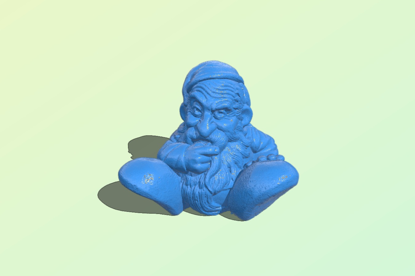 Garden Gnome (Photogrammetry Scan) - 3DPEA