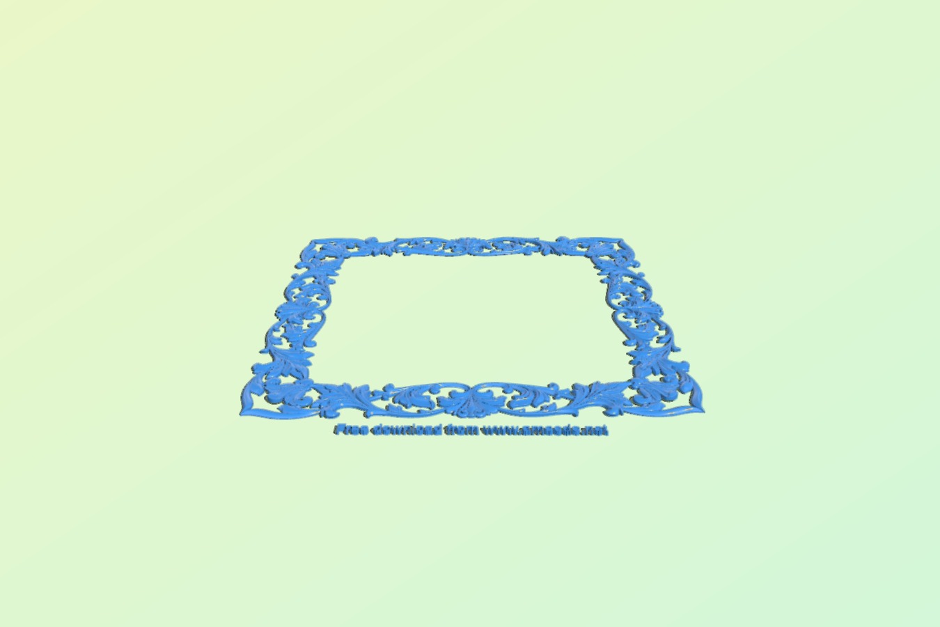Picture frame or mirror | Files to download and to 3D print for free - 3DPEA