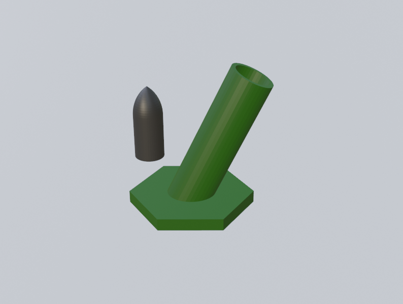 Desktop Spring Mortar (Working) - 3DPEA