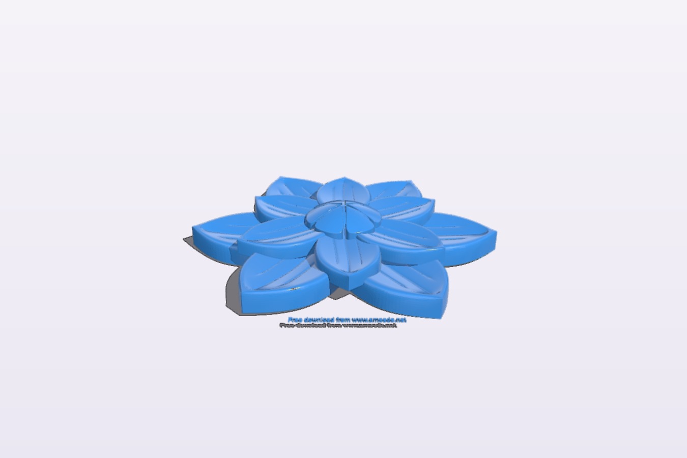 Flower pattern | Files to download and to 3D print for free - 3DPEA