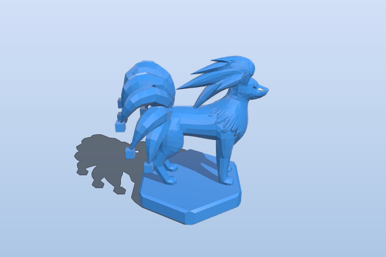 Bishop Ninetales – pokemon - 3DPEA