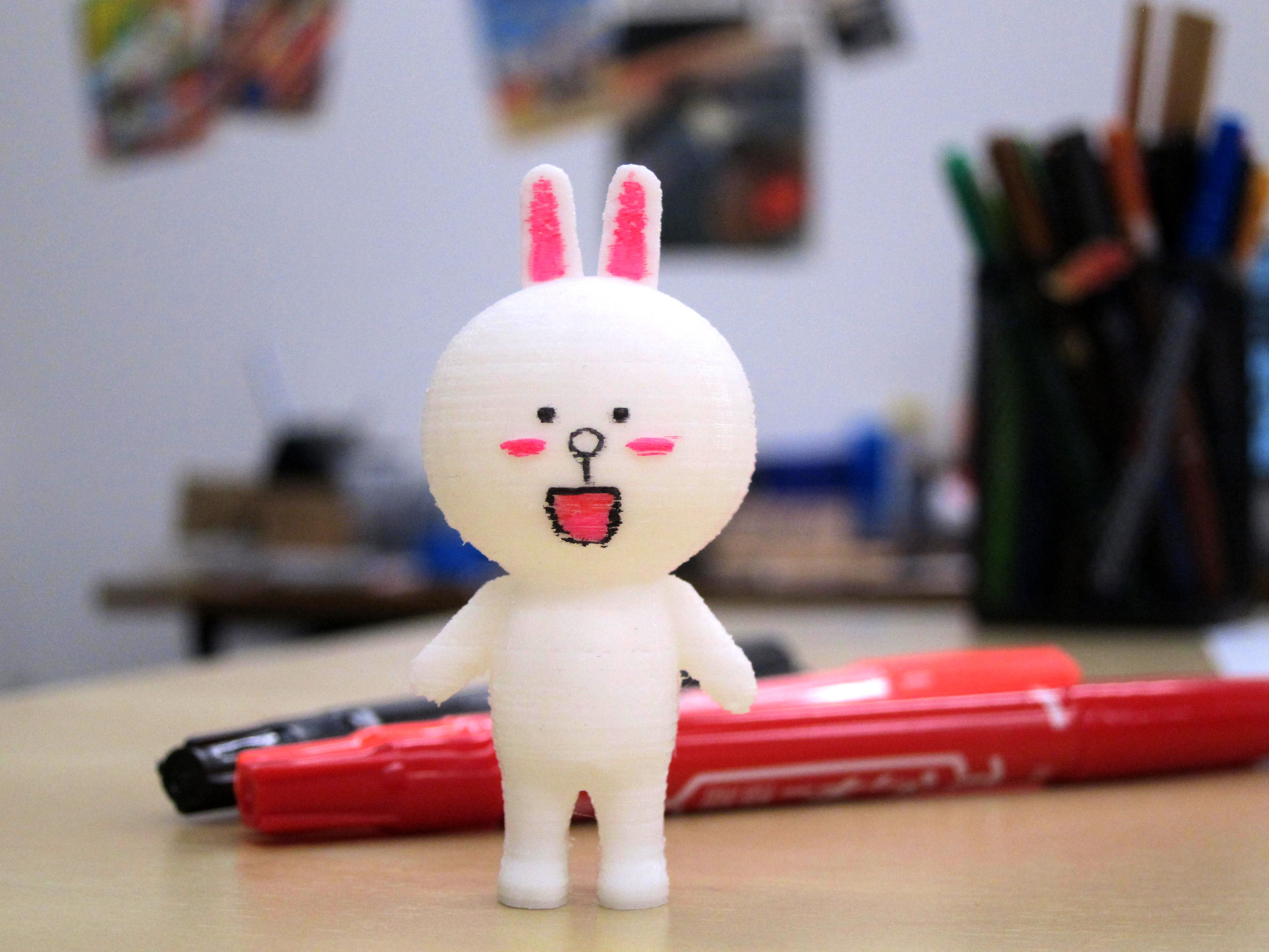 Happy Cony Line Rangers | Files to download and to 3D print for free ...