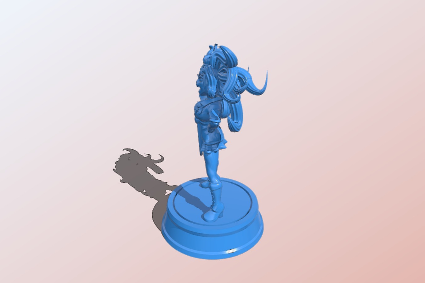 Junko Enoshima | Files to download and to 3D print for free - 3DPEA
