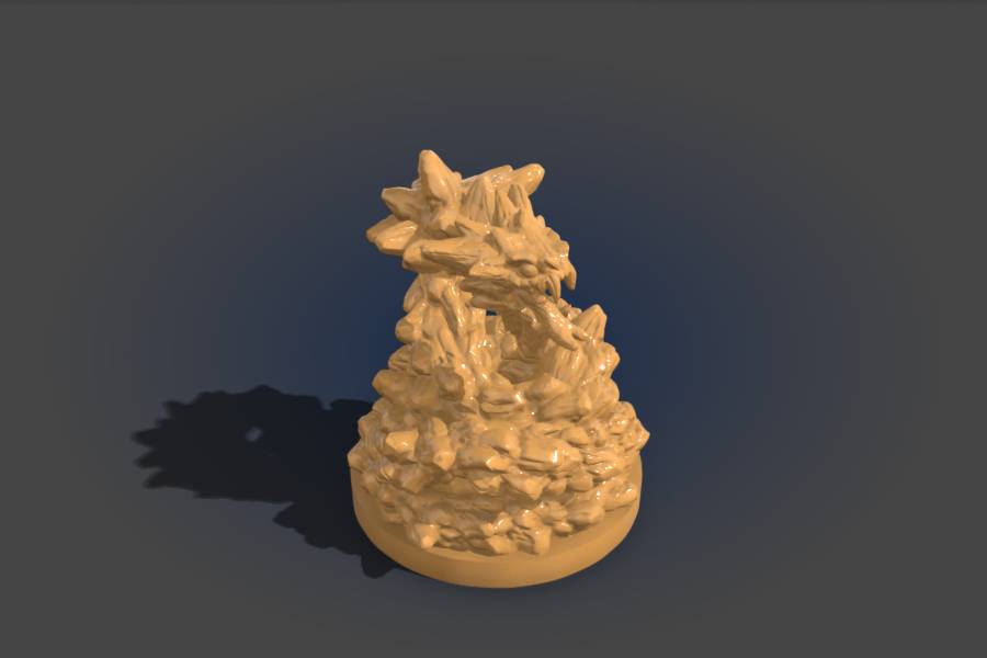 Icicle Snake | Files to download and to 3D print for free - 3DPEA