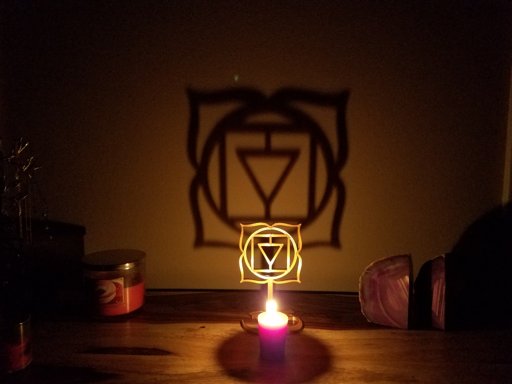 Chakra Shadow Maker - Muladhara | Files to download and to 3D print for ...