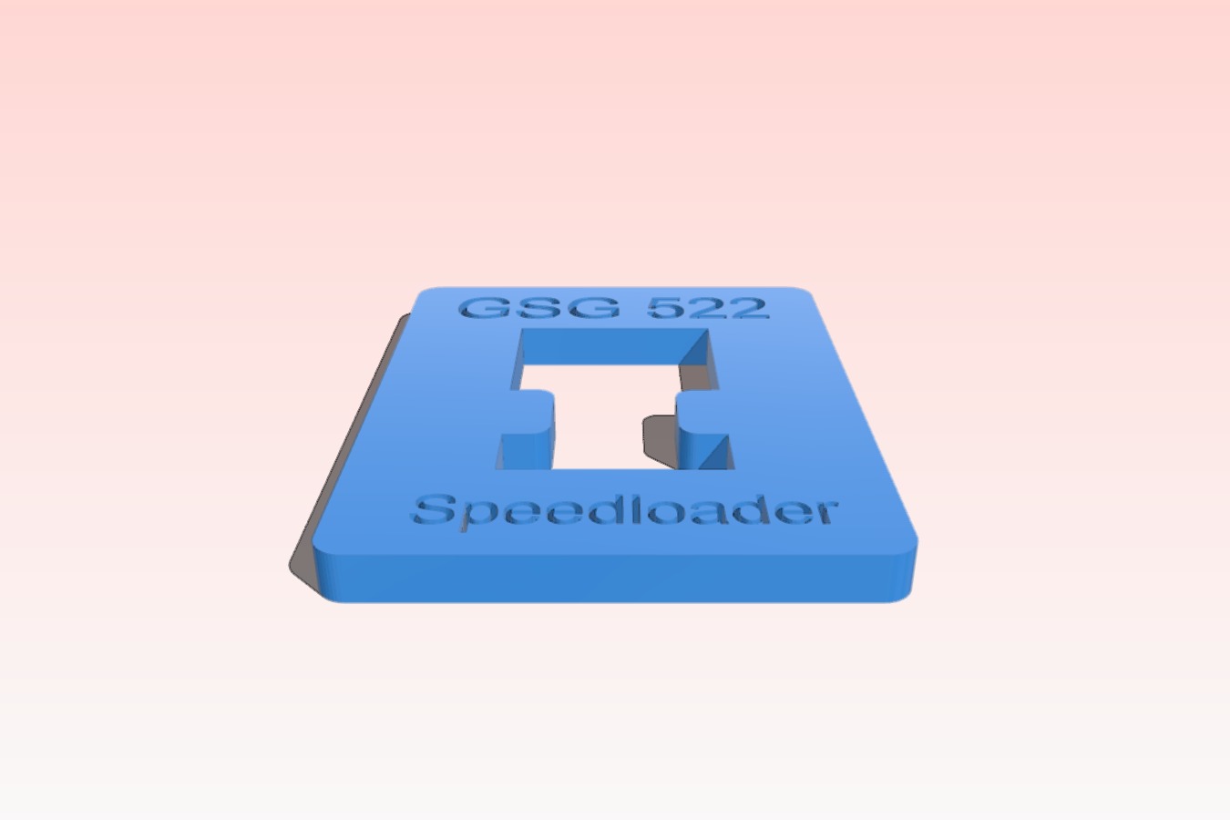 GSG 5 522 Speedloader - 3DPEA