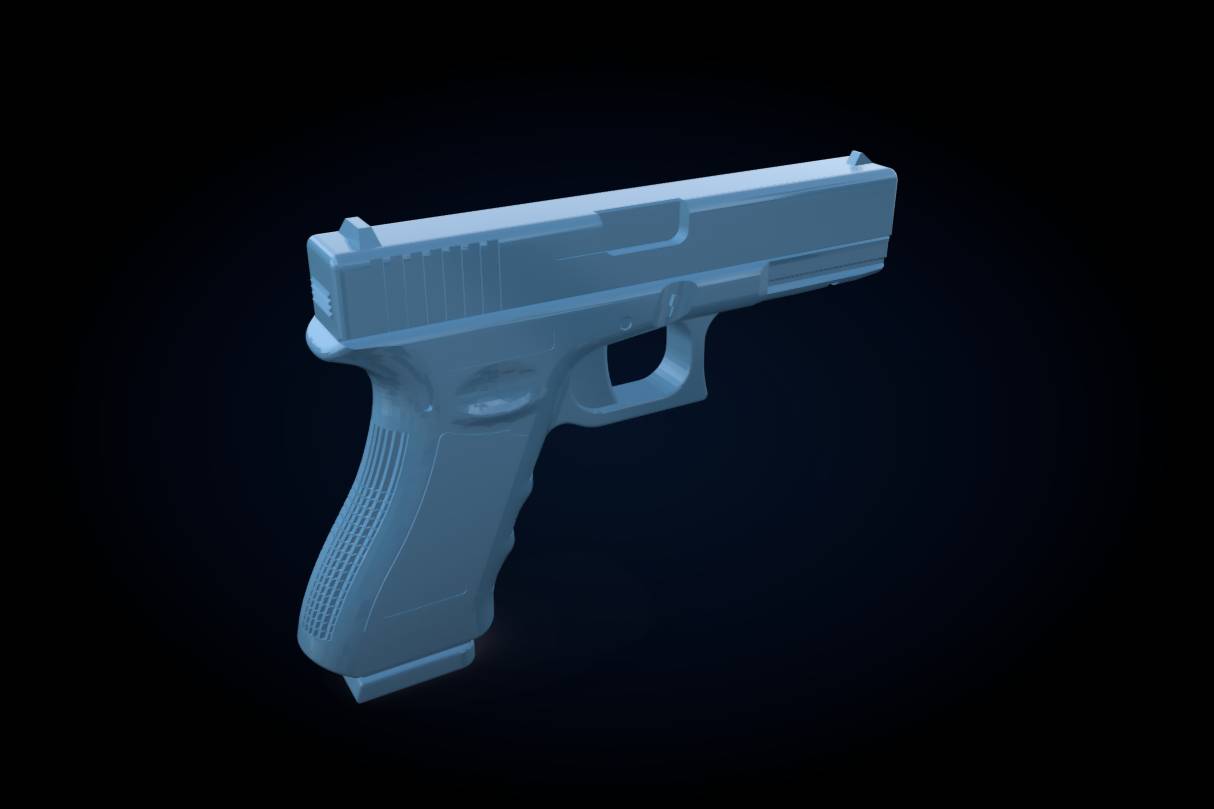 glock gun - 3DPEA