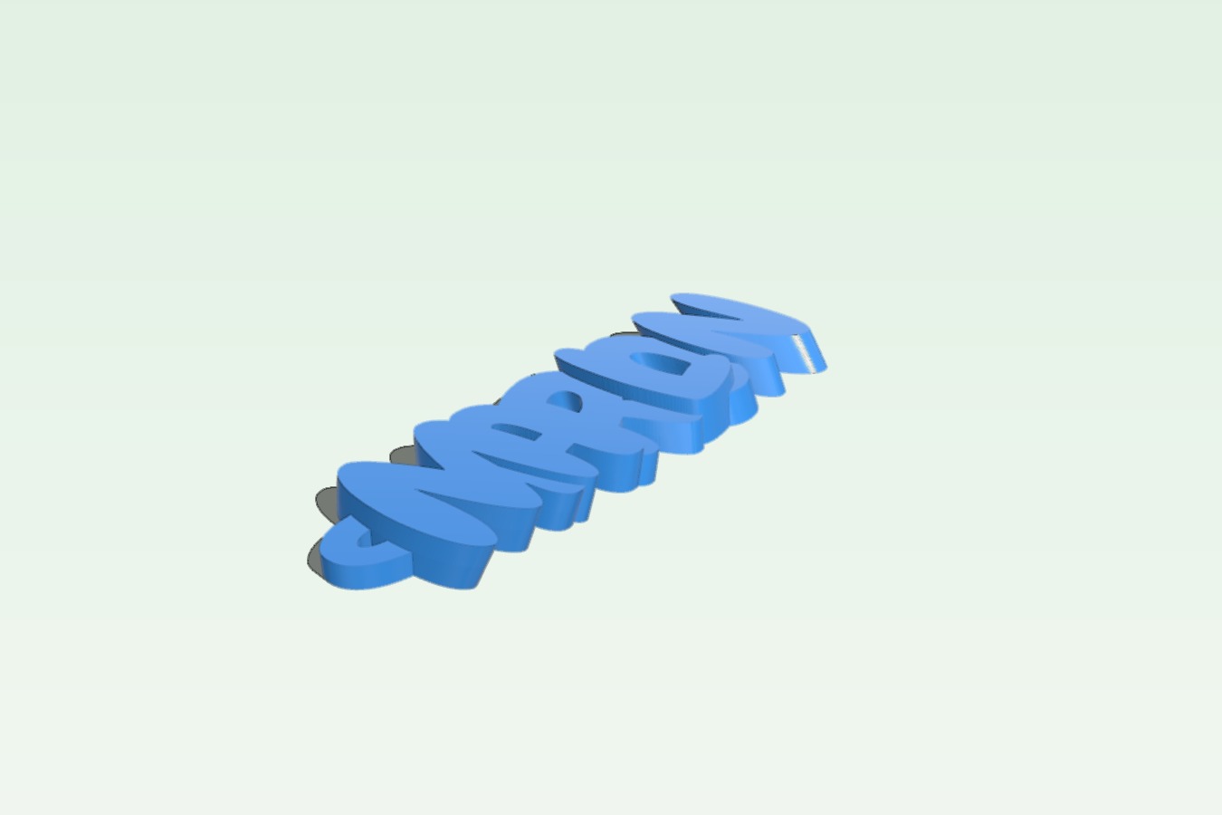 My Customized iamburny's v2 Text - Name marlon - 3dstl