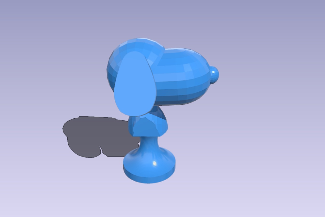 Snoopy Bust Statue | Files to download and to 3D print for free - 3DPEA