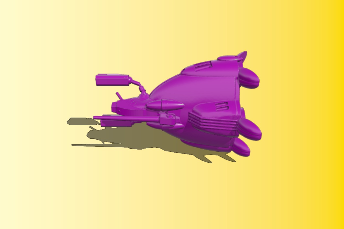 Robotech Zentraedi Office Pod Armored Vehicle | Files to download and ...