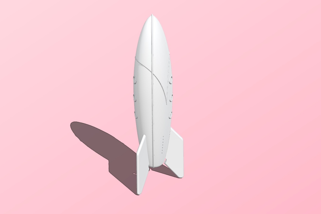 Fallout 4 Baby Mobile Rocket - 3dstl