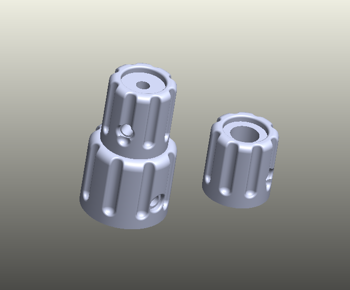 Boeing 737 EFIS Knobs | Files to download and to 3D print for free - 3DPEA
